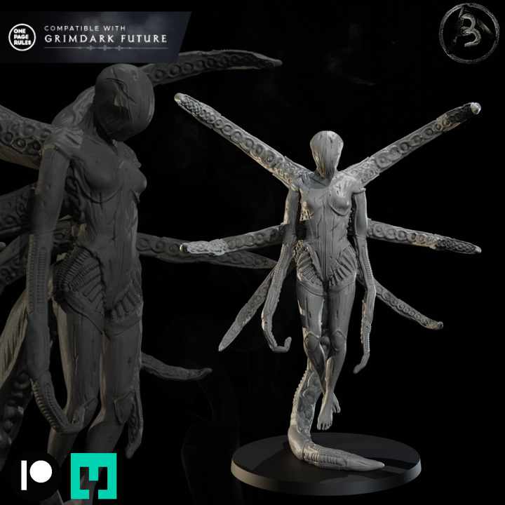 3D Printable Biomechanical Horrors Bundle by bLUARt