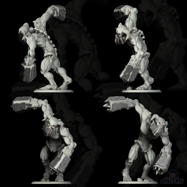 3D Printable Abyssal Obliterator by Commander SpacePig
