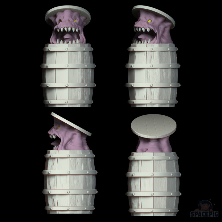 3D Printable Barrel Mimic Bundle by Commander SpacePig