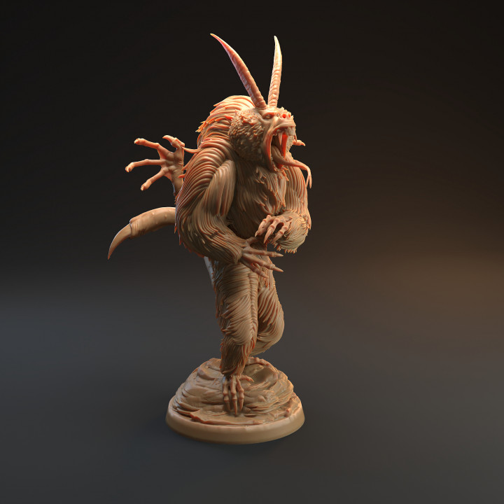 3D Printable Snub-Winged Horn Crest Dragon and Trapper Pack ...