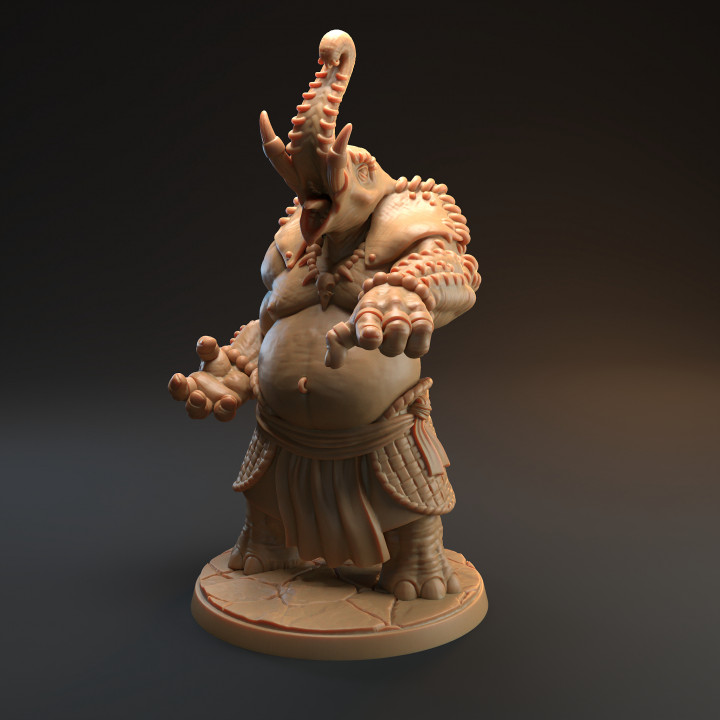 3D Printable Snub-Winged Horn Crest Dragon and Trapper Pack ...