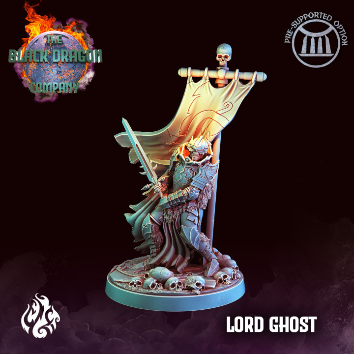 3D Printable Lord Ghost by Crippled God Foundry
