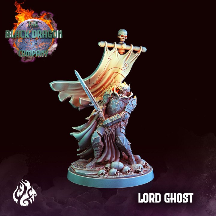 3D Printable Lord Ghost by Crippled God Foundry