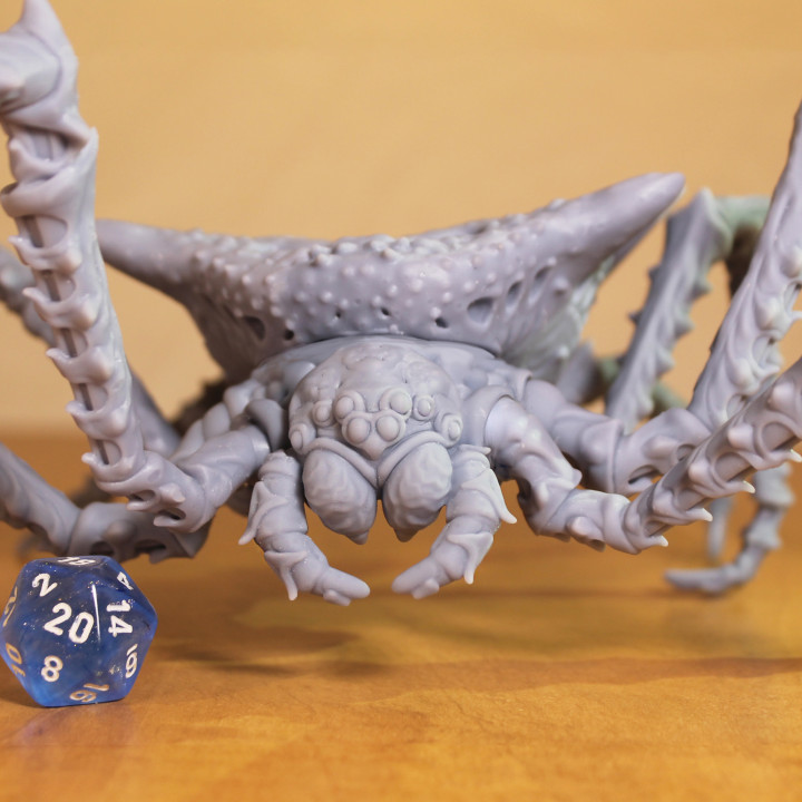 3D Printable Giant Armored Spider by Grinning God