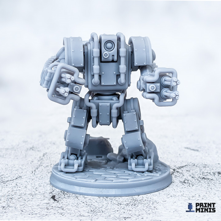 3D Printable Defender Class Robots x3 (modular) - Automata Collection ...