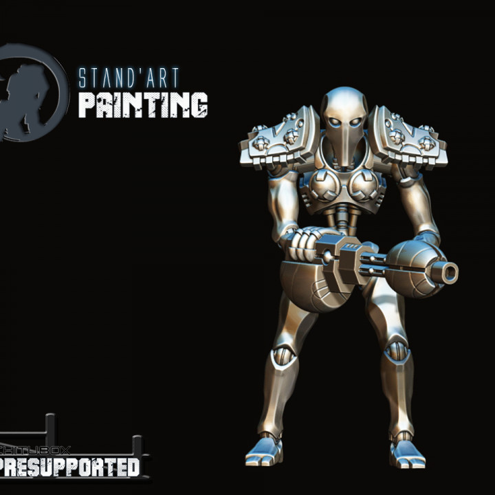 3D Printable Troops of Immortal Army by Stand'Art Painting