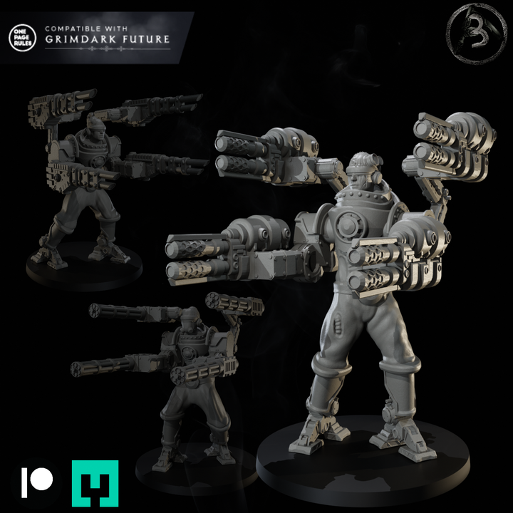 3D Printable Authority Vol. 1 Bundle by bLUARt