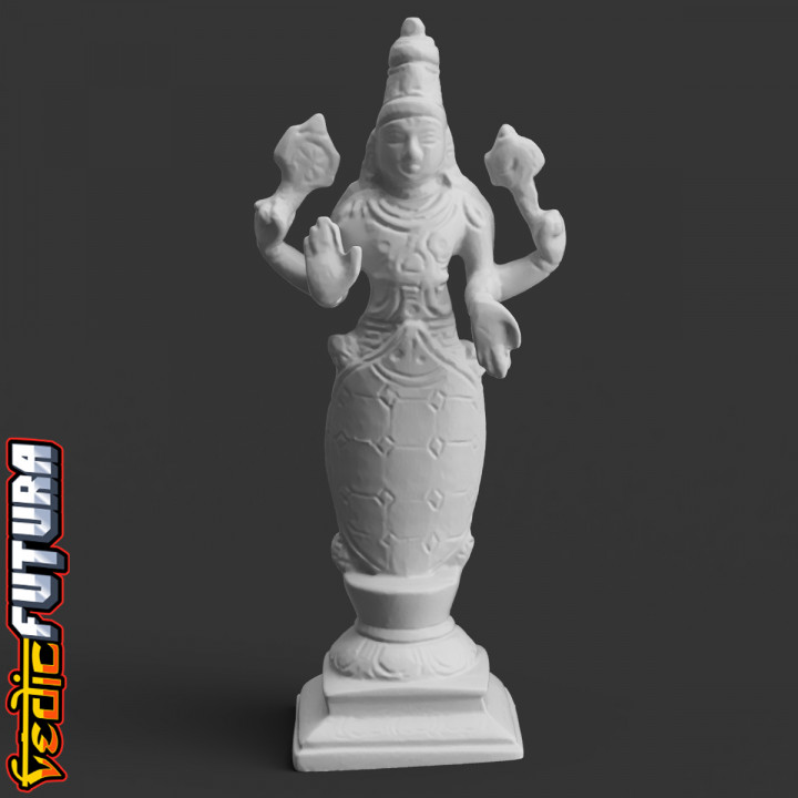 3D Printable Second Avatar of Vishnu - Kurma (The Tortoise) by VedicFutura