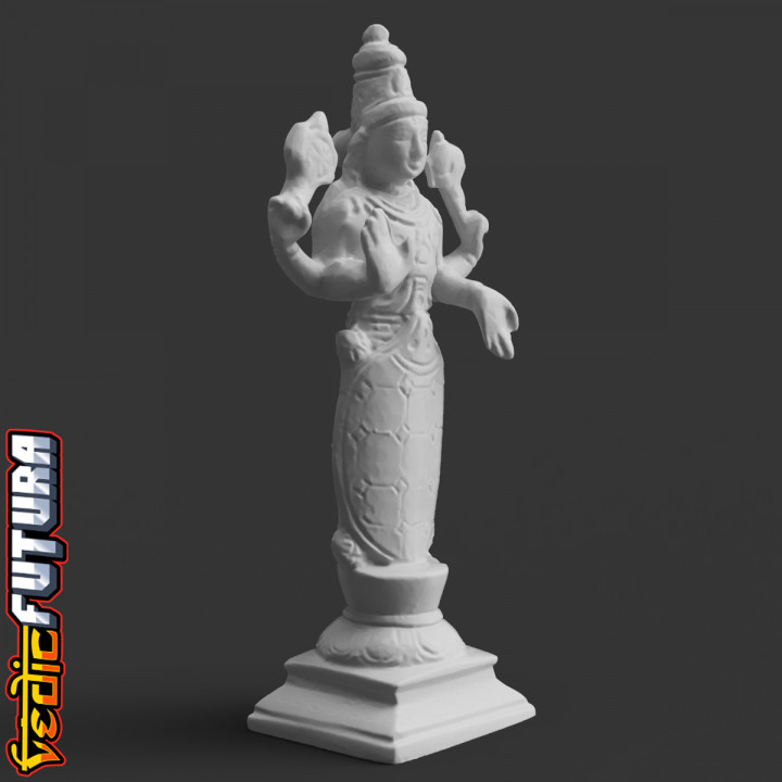 3D Printable Second Avatar of Vishnu - Kurma (The Tortoise) by VedicFutura