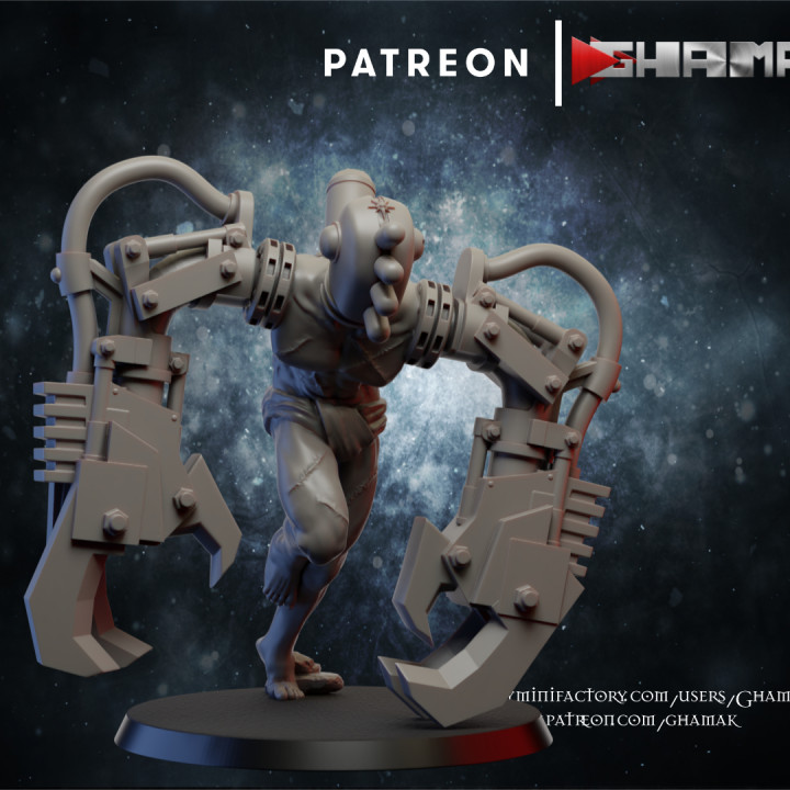 3D Printable red sisters 3 convicted 1 support ready by Ghamak