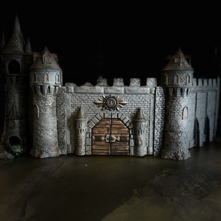 3D Print of Modular Citadel GM Screen - SUPPORT FREE! by sjmayfield88