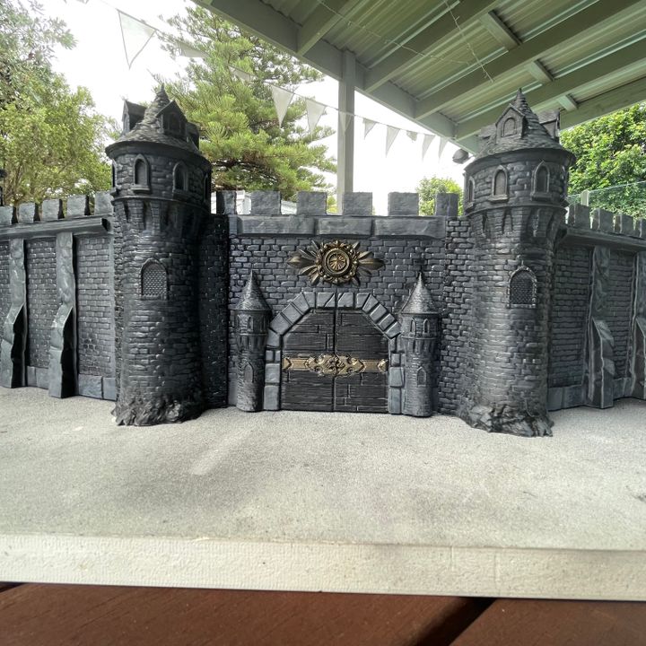 3D Print of Modular Citadel GM Screen - SUPPORT FREE! by phoenixrunning