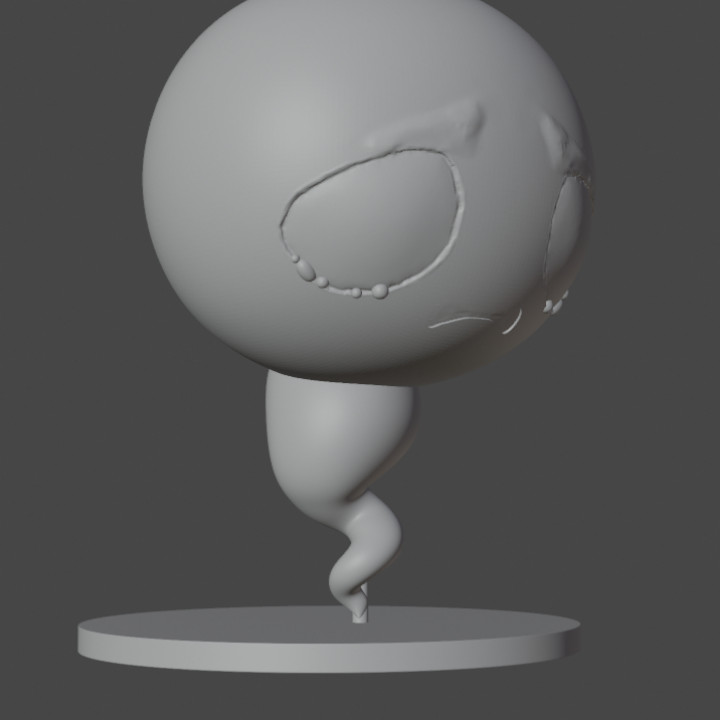 3D Printable The Binding of Isaac - Lost by Shimoni