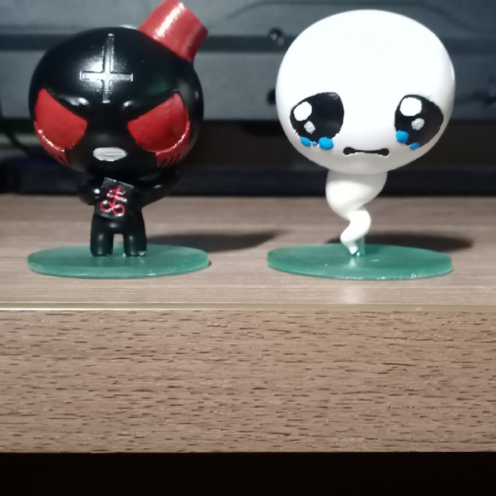 3D Printable The Binding of Isaac - Lost by Shimoni