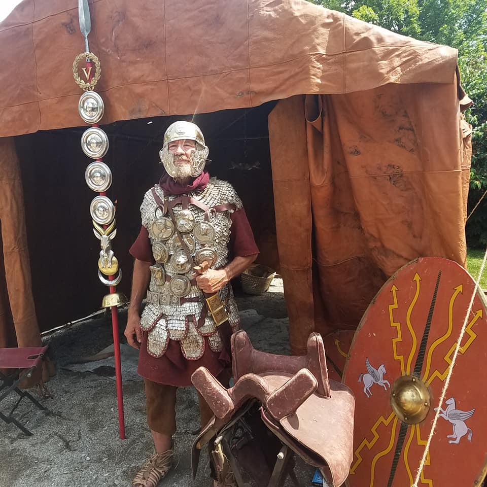 3D Print of Roman Ogre Legionary - Sword and Shield by danielpeterson