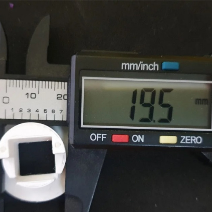 3D Printable USB Type-B - Female - Panel Mount by Ricardo Luis Boeira