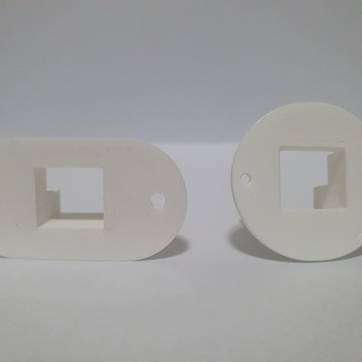 3D Printable USB Type-B - Female - Panel Mount by Ricardo Luis Boeira