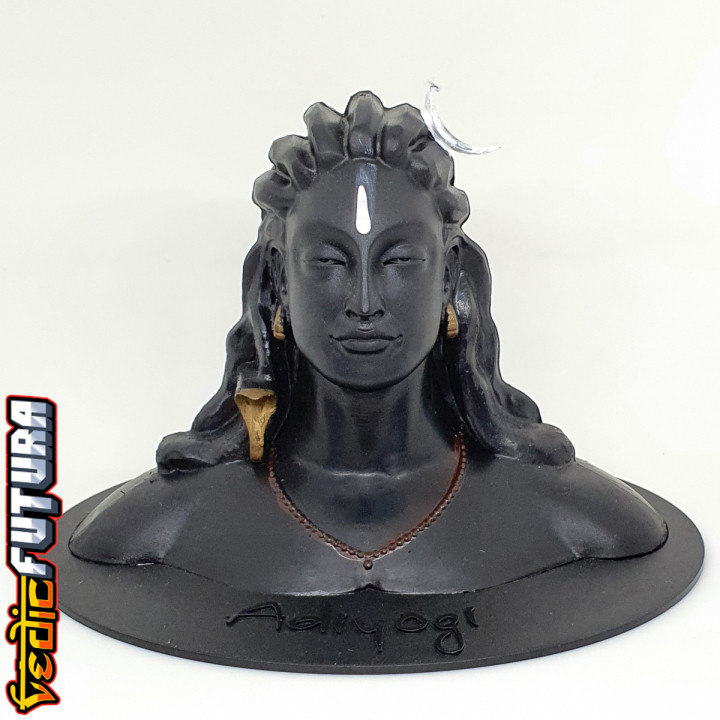 3D Printable Adi Yogi - Shiva, The First Yogi by VedicFutura