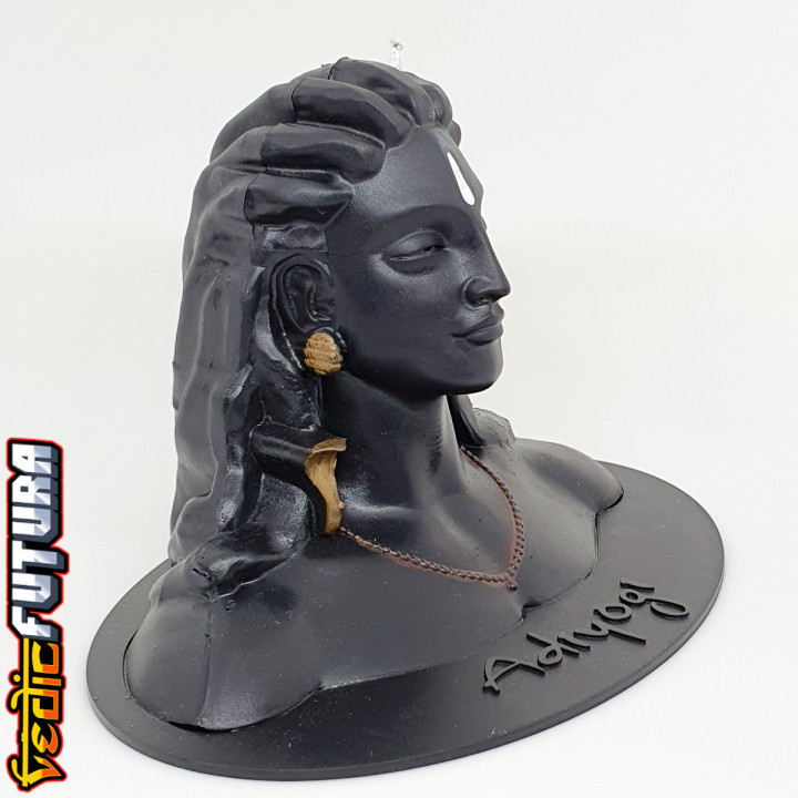 3D Printable Adi Yogi - Shiva, The First Yogi by VedicFutura