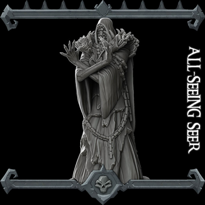 3D Printable All Seeing Seer by RocketPigGames