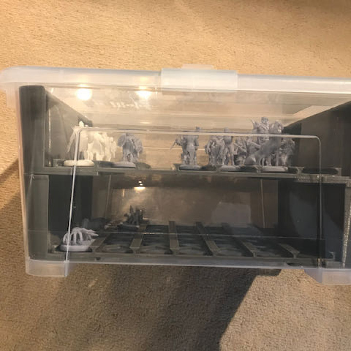 3D Printable Ikea Samla 5L Miniatures storage/transportation tray ...