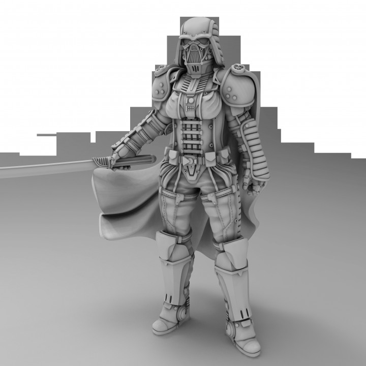 3D Printable HL050 - Dark Moeder by HeresyLab