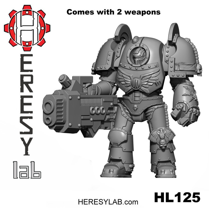 3D Printable HL125 by HeresyLab