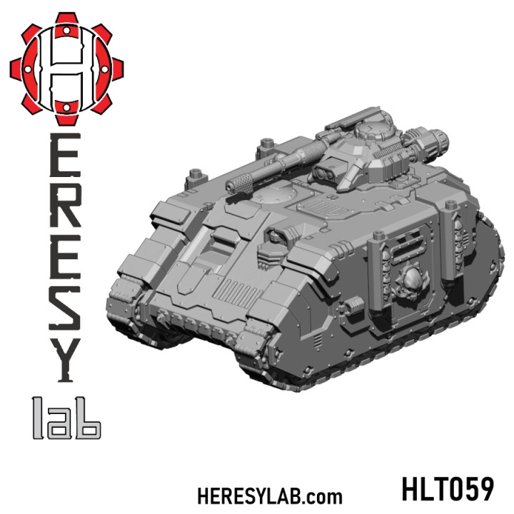 3D Printable HLT059 - TANK 2 by HeresyLab
