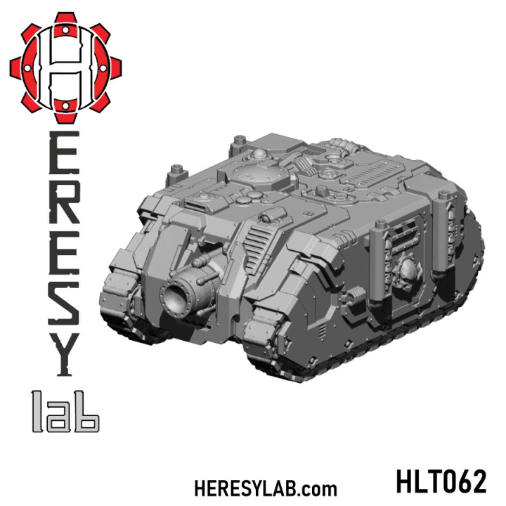 3D Printable HLT062 - TANK 5 by HeresyLab