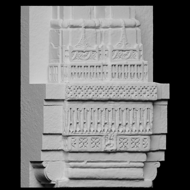 3D Printable Borsad Stepwell by Scan the World India