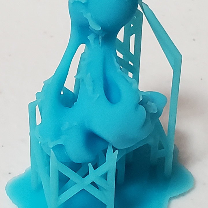 3D Printable Elemental Lightning Slime by Dark-Platypus Studio