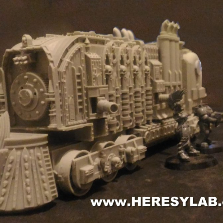 3D Printable Heresylab - HERESY TRAIN by HeresyLab