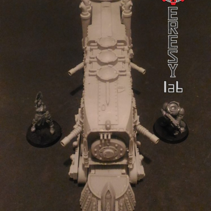 3D Printable Heresylab - HERESY TRAIN by HeresyLab