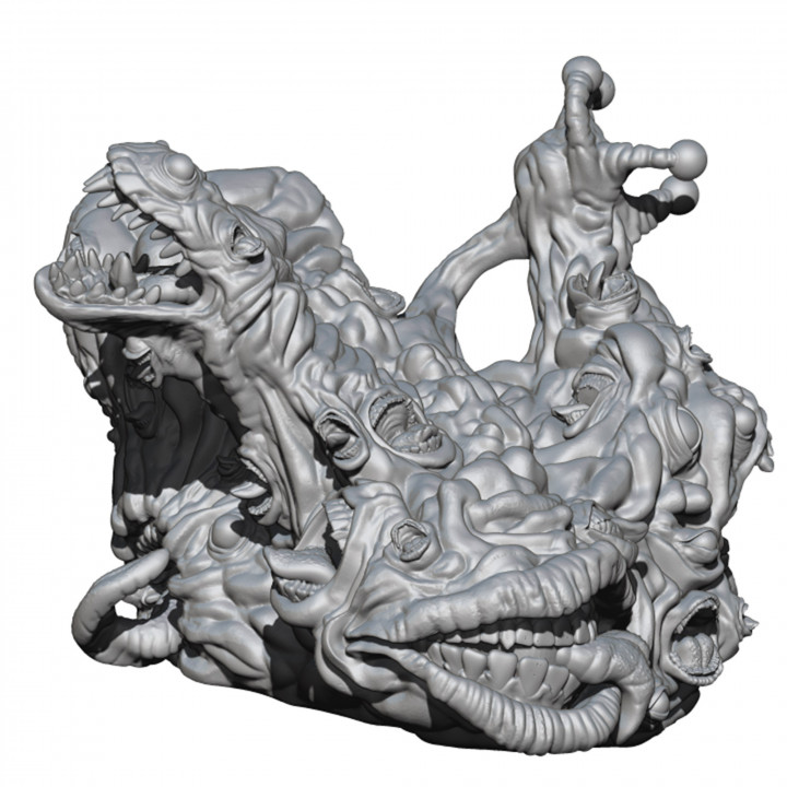 3D Printable Blathering Chomper, Large by Dark-Platypus Studio