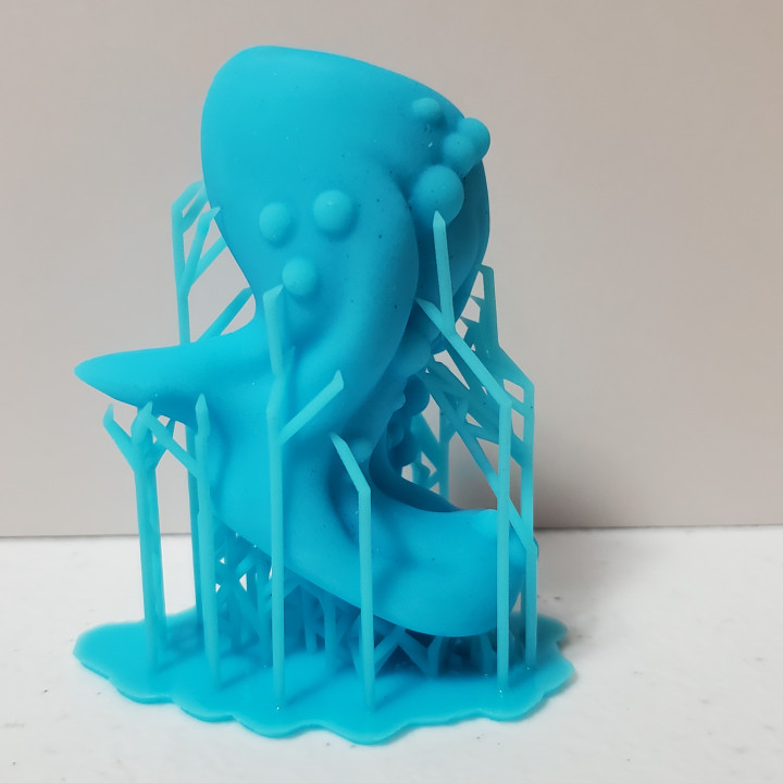 3D Printable Slime Wave by Dark-Platypus Studio