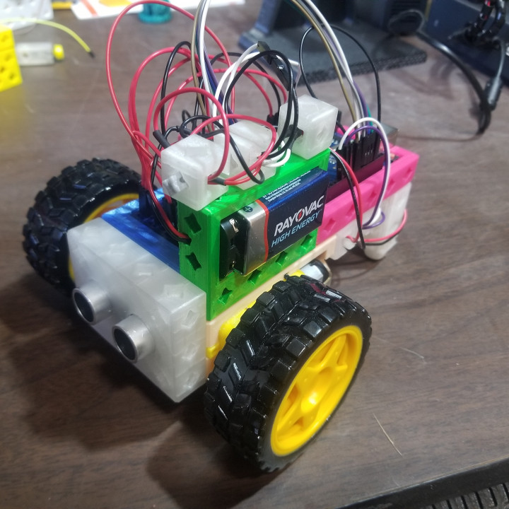 3D Printable PrintABlok:ElectroBlok DIY Snap Together Electronics by ...