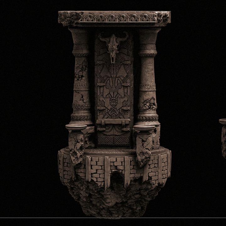 3D Printable The Demon's Gate (UPDATED) by Dungeon Master