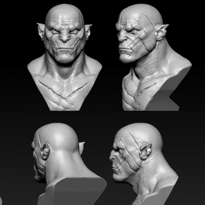 3D Printable Azog by Art of V