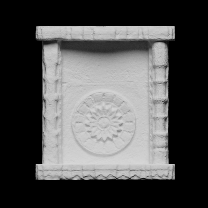3D Printable Ahmedabad Jethabhai Stepwell Niche by Scan the World India