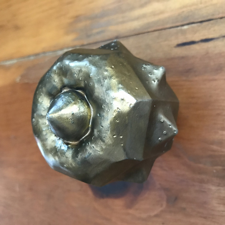3D Printable Medieval Mace head by Keyan Herron