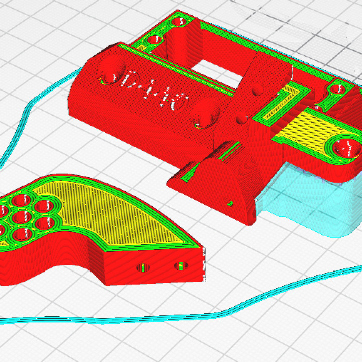 3D Printable Vertical Servo Mount for AR60 Axles - Sporty Version by ...