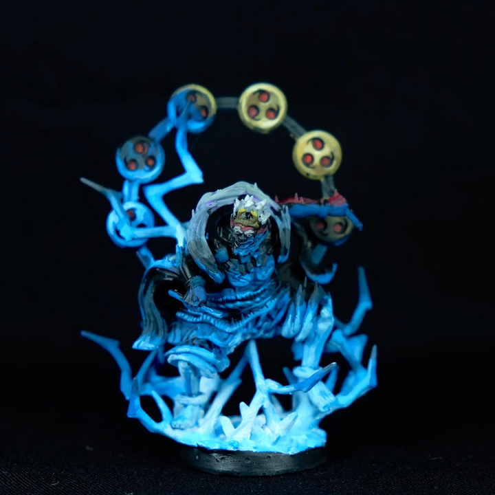 3D Print of 003 Japanese Gods, Amaterasu Tengu Susanoo Tsukuyomi Tamamo ...