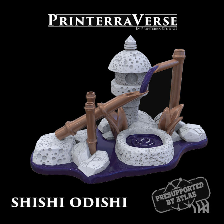 3D Printable 003 JAPAN Mythical Terrain Building Countryside by ...