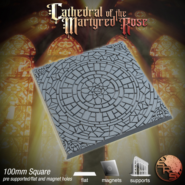 3D Printable Mosaic Bases by Sync Ratio Systems