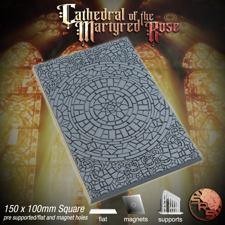 3D Printable Mosaic Bases by Sync Ratio Systems