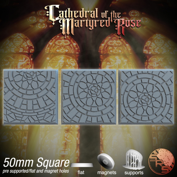 3D Printable Mosaic Bases by Sync Ratio Systems