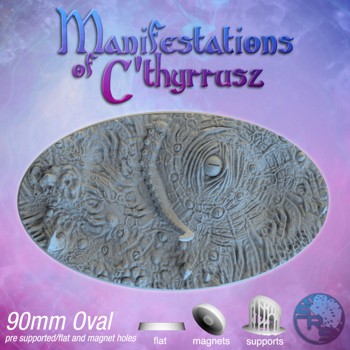 3D Printable Eldritch Bases by Sync Ratio Systems