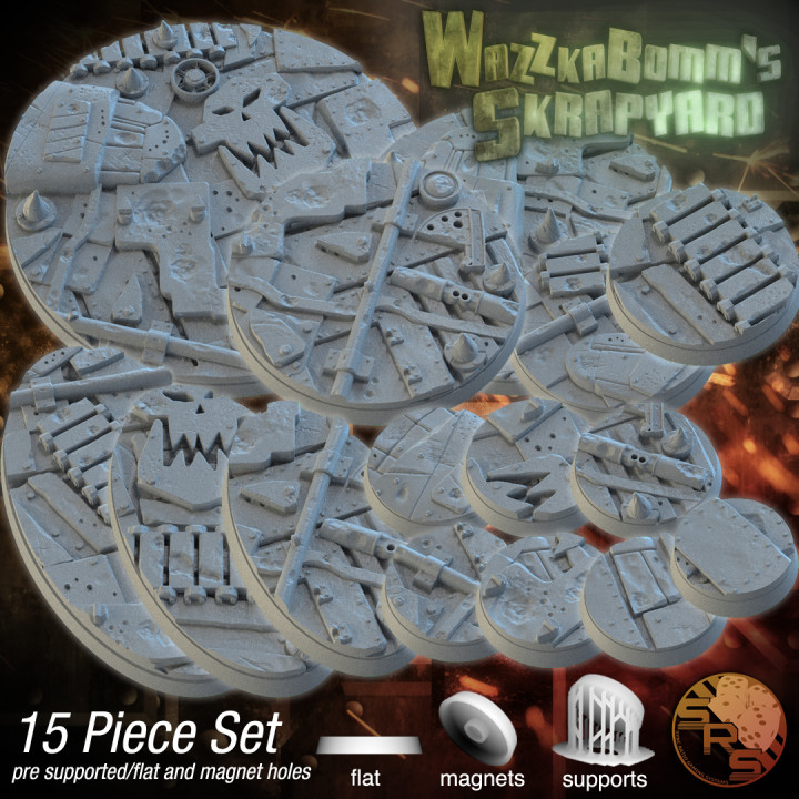 3D Printable Scrap Bases by Sync Ratio Systems