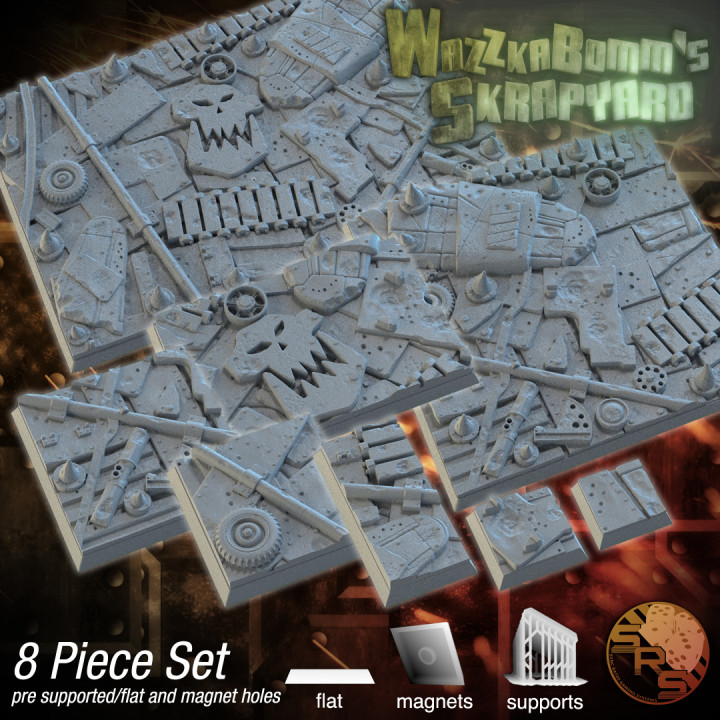 3D Printable Scrap Bases by Sync Ratio Systems