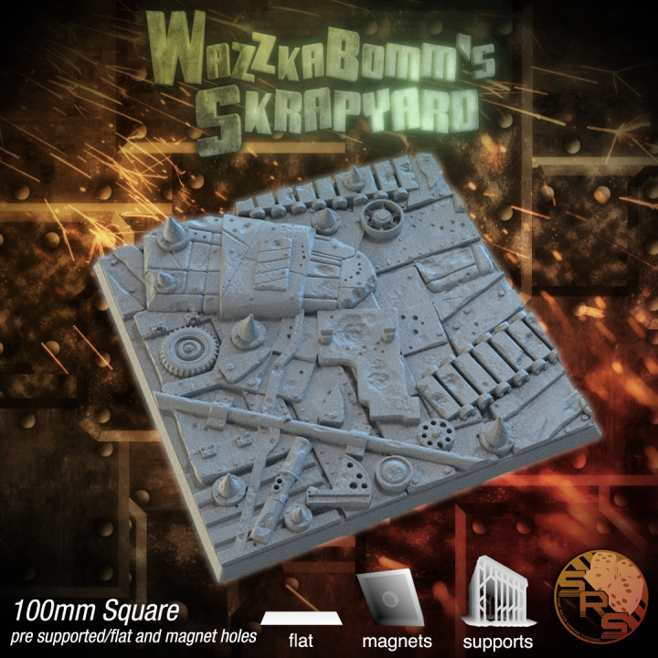 3D Printable Scrap Bases by Sync Ratio Systems